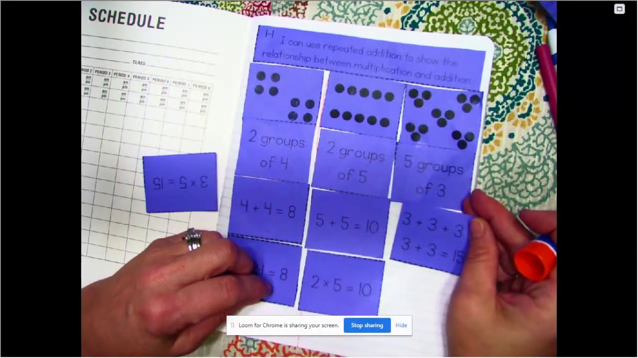 Math Interactive Notebook Activity 9/16/20
