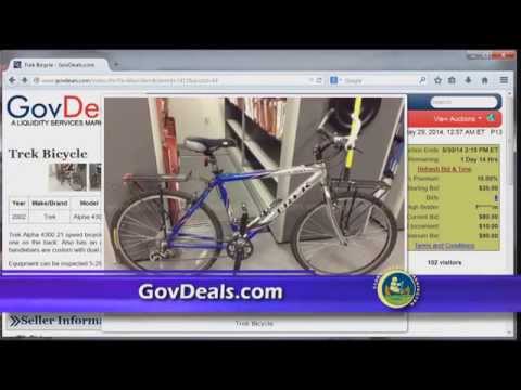 Surplus equipment sales