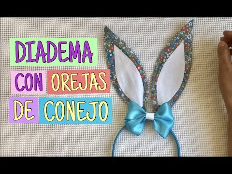 CÓMO HACER OREJAS DE CONEJO