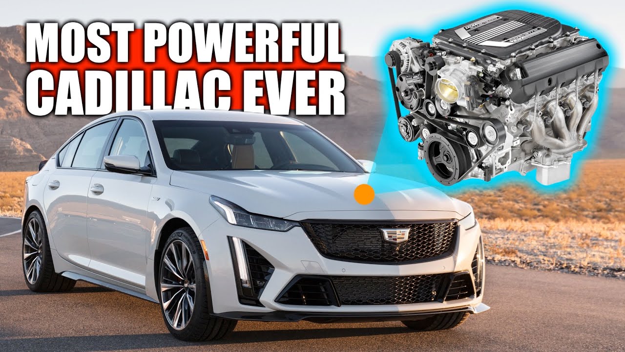 2022 Cadillac CT5-V Blackwing V8 Engine Gets the Engineering Explained ...