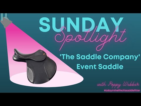 The Saddle Company' Event Saddle - SUNDAY SPOTLIGHT -