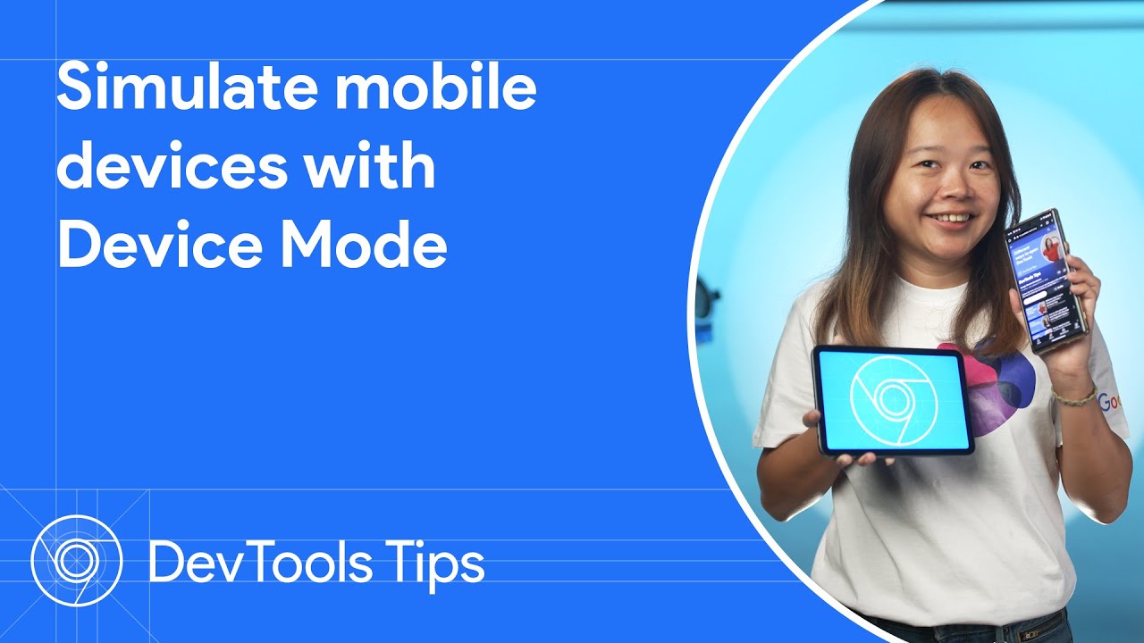 Simulate mobile devices with Device Mode #DevToolsTips