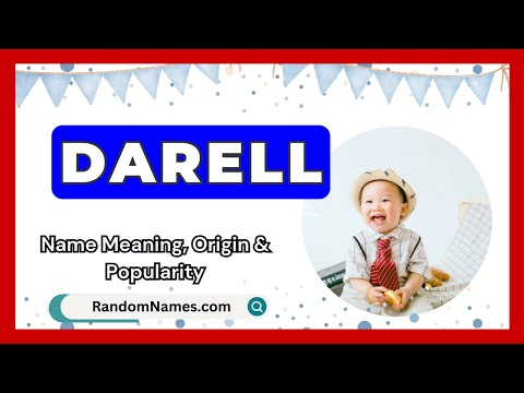 Darell - Baby Boy Name Meaning, Origin & Popularity - RandomNames.com