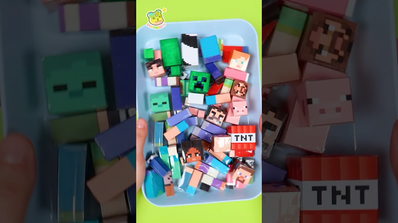 Making Minecraft All Characters with Paper