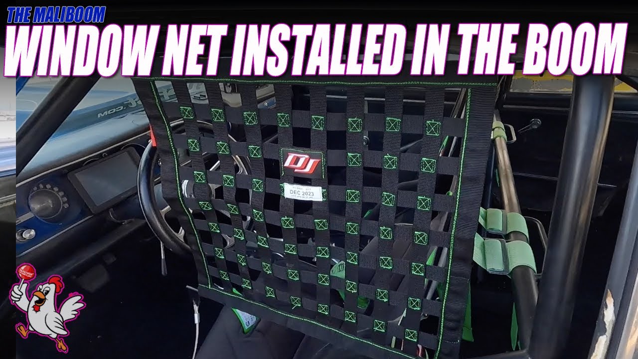 Window Net Installed In The Maliboom
