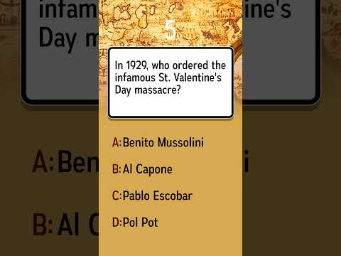 Who was responsible for the notorious St. Valentine's Day massacre in 1929?