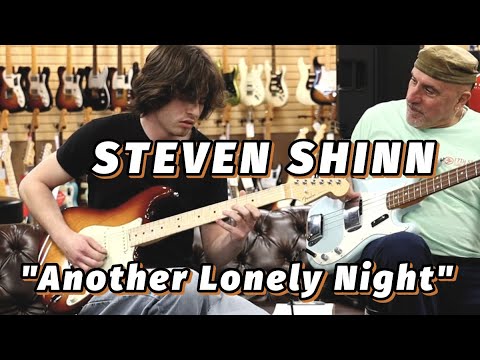Steven Shinn playing a 2018 Fender American Pro Stratocaster