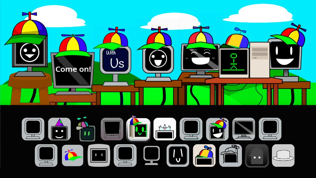 Incredibox Sprunki - Every Mr.FunComputer Singing Together (Retake,Sprinkle,Sprunout,Sprunki Phase6)