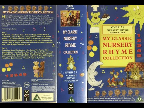 My Classic Nursery Rhyme Collection (1998 UK VHS) (TAPE 1)