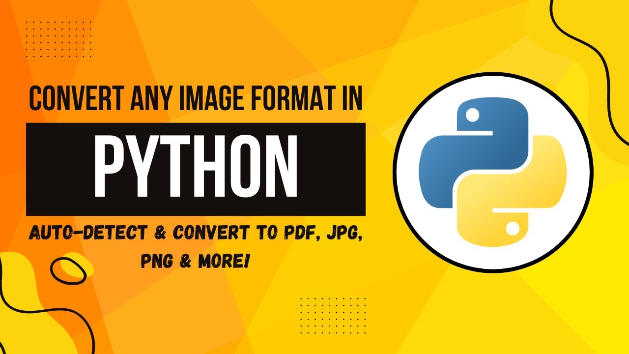 Convert Any Image Format in Python | Auto-Detect & Convert to PDF, JPG, PNG & More!