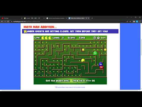 Math Man game
