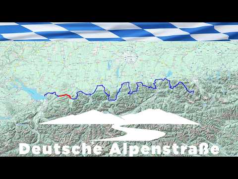 Scenic Drive Germany: Deutsche Alpenstraße (Oberstaufen - Sonthofen) | 4K