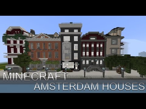 Amsterdam Houses Minecraft Map