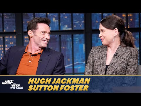 Sutton Foster and Hugh Jackman Were Both Intimidated Working with Each Other