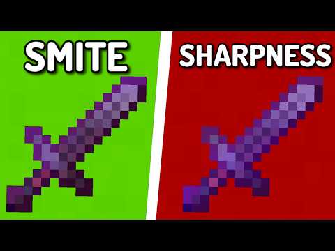 SMITE or SHARPNESS - Minecraft's BEST ENCHANTMENT?