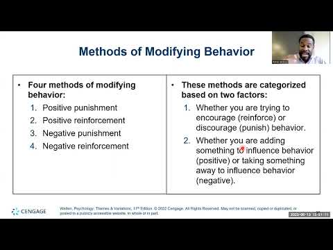 Lecture 6 | Chapter 6 Learning Pt. 2 | Dr. Randy Barbour
