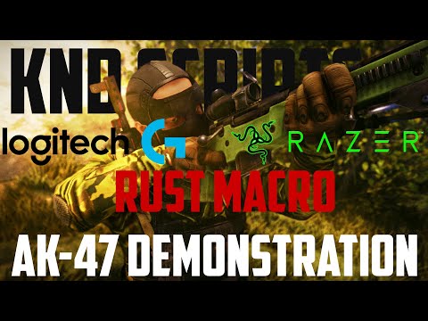 [2021] RUST NO RECOIL MACRO AK DEMONSTRATION | KND SCRIPT