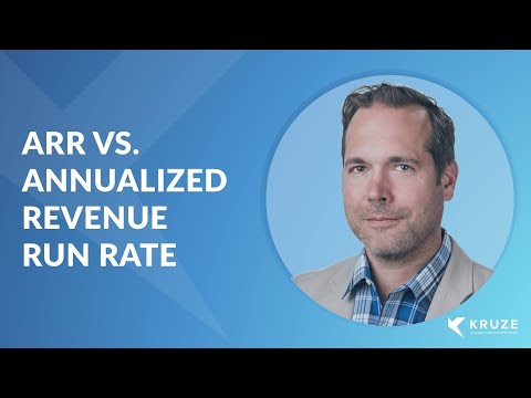 Annual Recurring Revenue vs. Annualized Revenue Run Rate