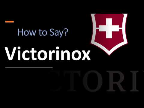 How to Pronounce Victorinox? (CORRECTLY)
