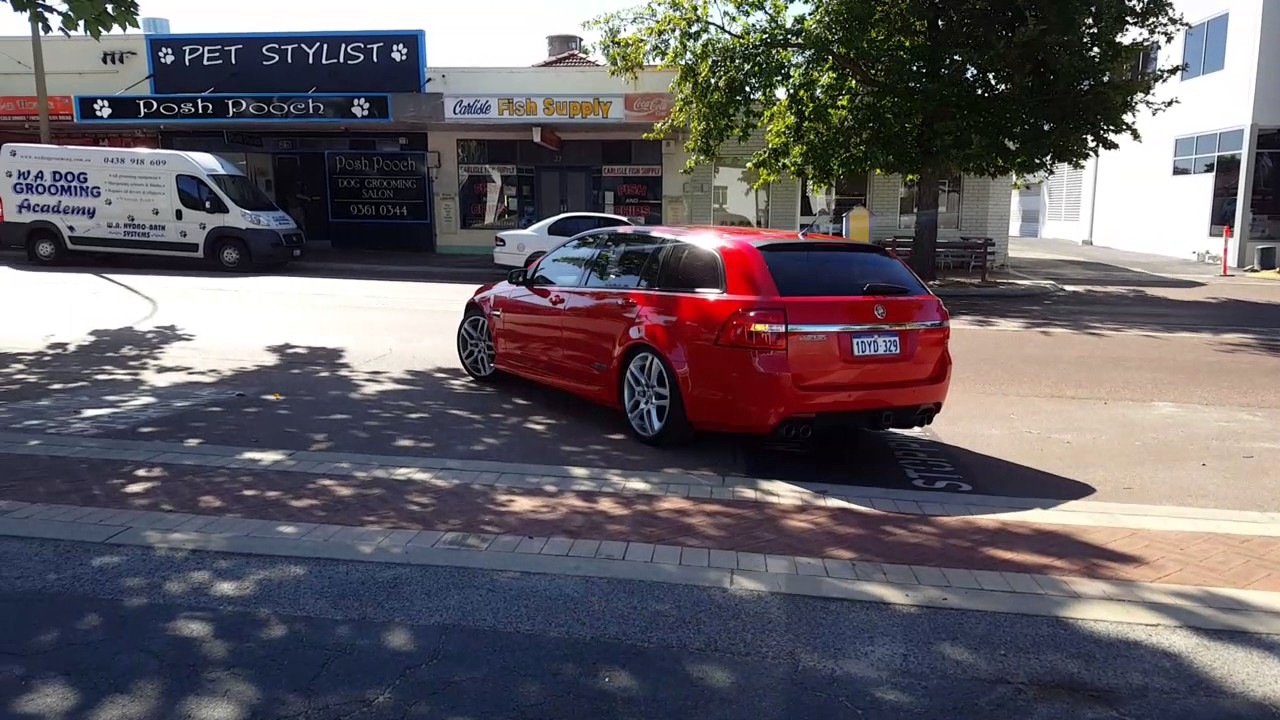 VE SS sportwagon 3inch pacemaker full exhaust and tune. 375rwhp.