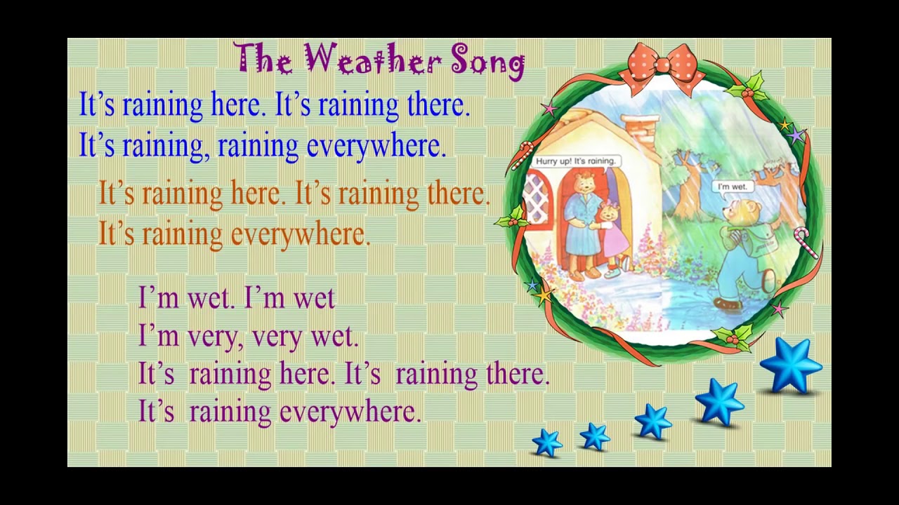 Unit 1 The Weather Tiny Talk 1B