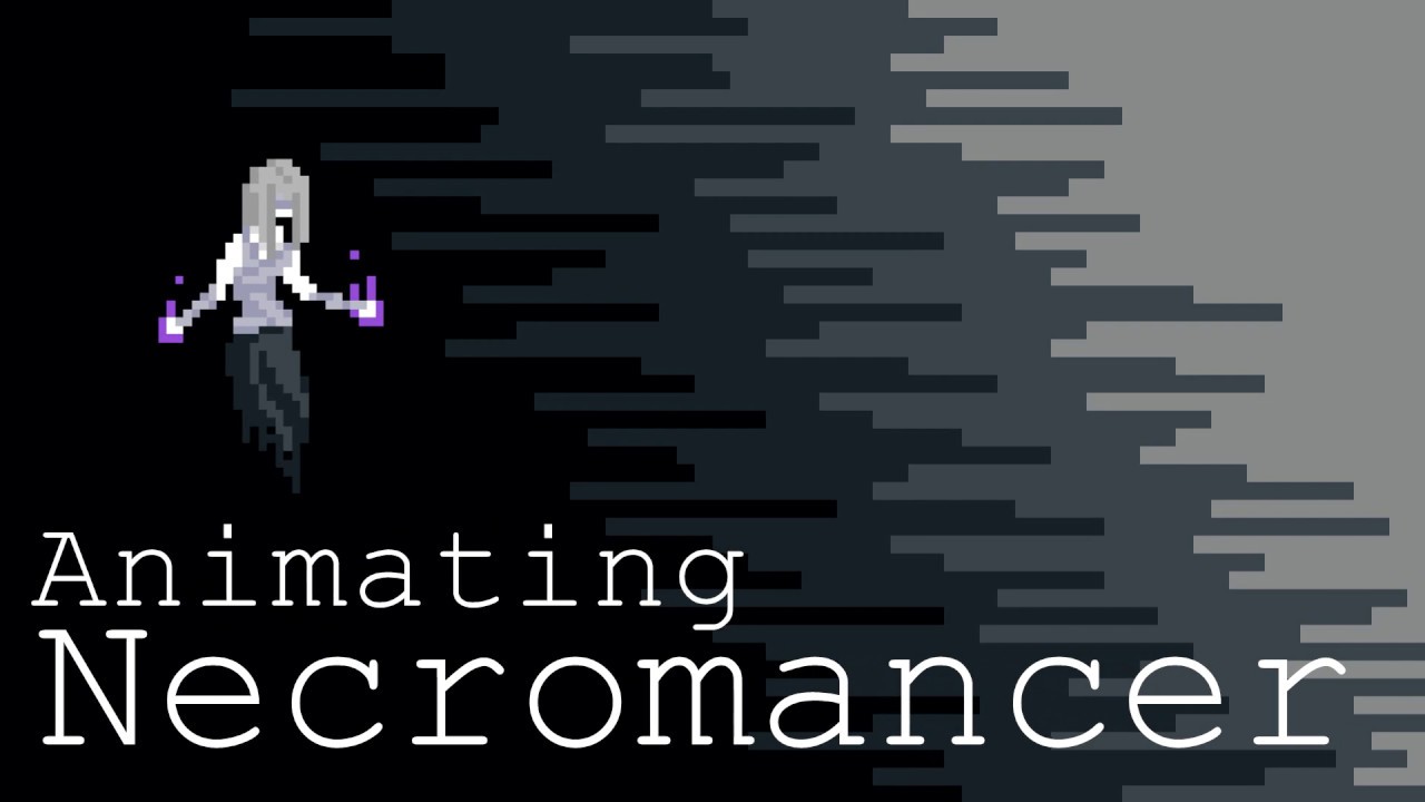 Pixel Art - Animating Necromancer - Idle