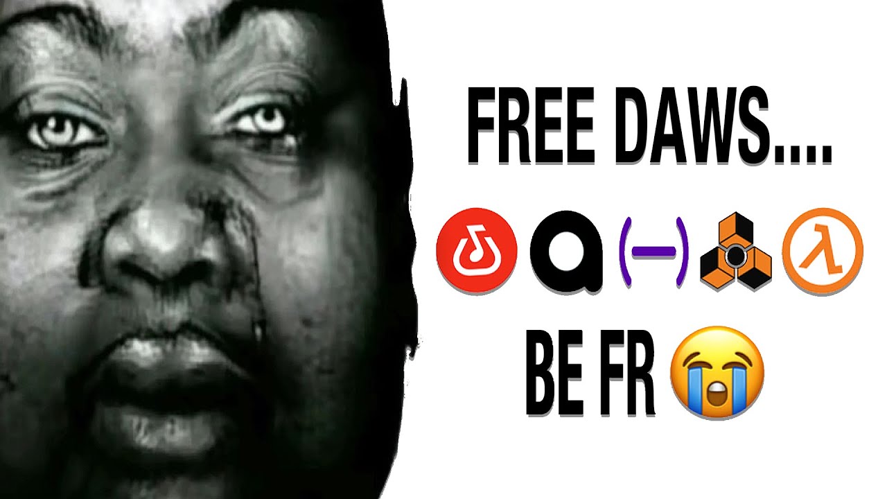 making beats in FREE DAWS...