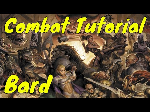 D&D (5e): Mini Combat Tutorial (Bard Level 1)