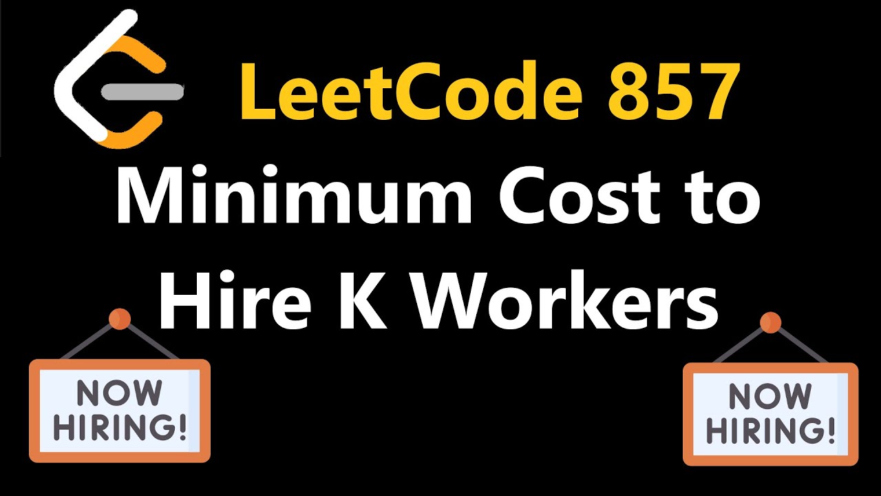Minimum Cost to Hire K Workers - Leetcode 857 - Python