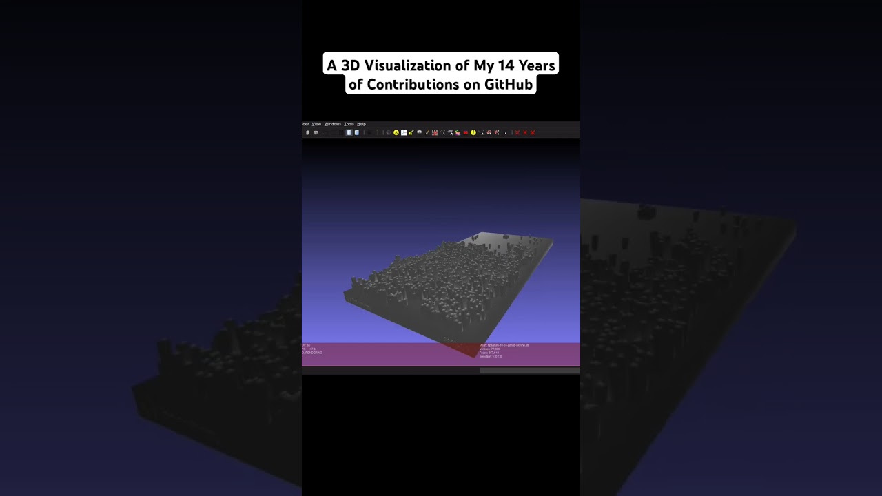 #GitHub #Skyline: 14 years #OpenSource #code #3D #STL