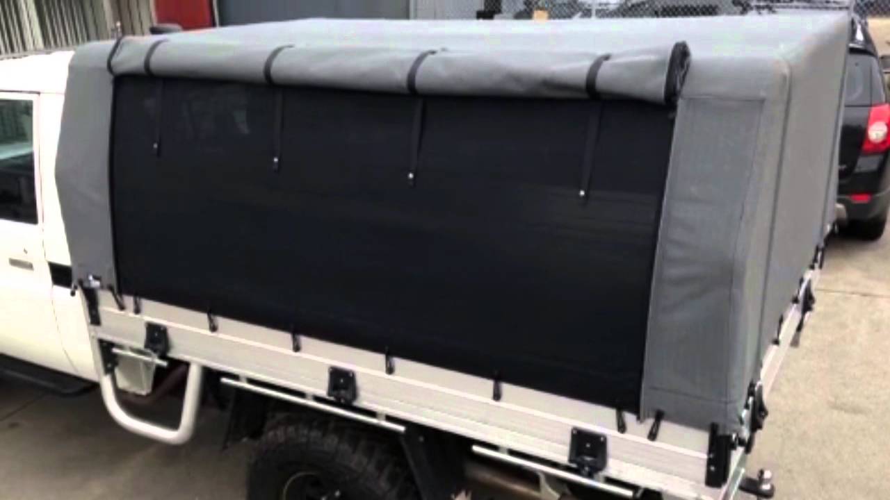 Canvas Ute Canopy Melbourne - A Grade Upholstery