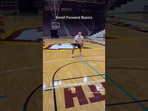 Learn to play the Small Forward Position better! Learn the fundamentals and apply them to your game