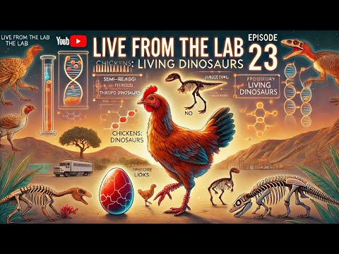 Episode 23: Chickens β From Dinosaurs to Domestication π | The Science of Gallus gallus | Lab Live