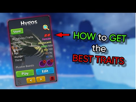HOW TO GET GOOD CREATURE TRAITS || Creatures of Sonaria