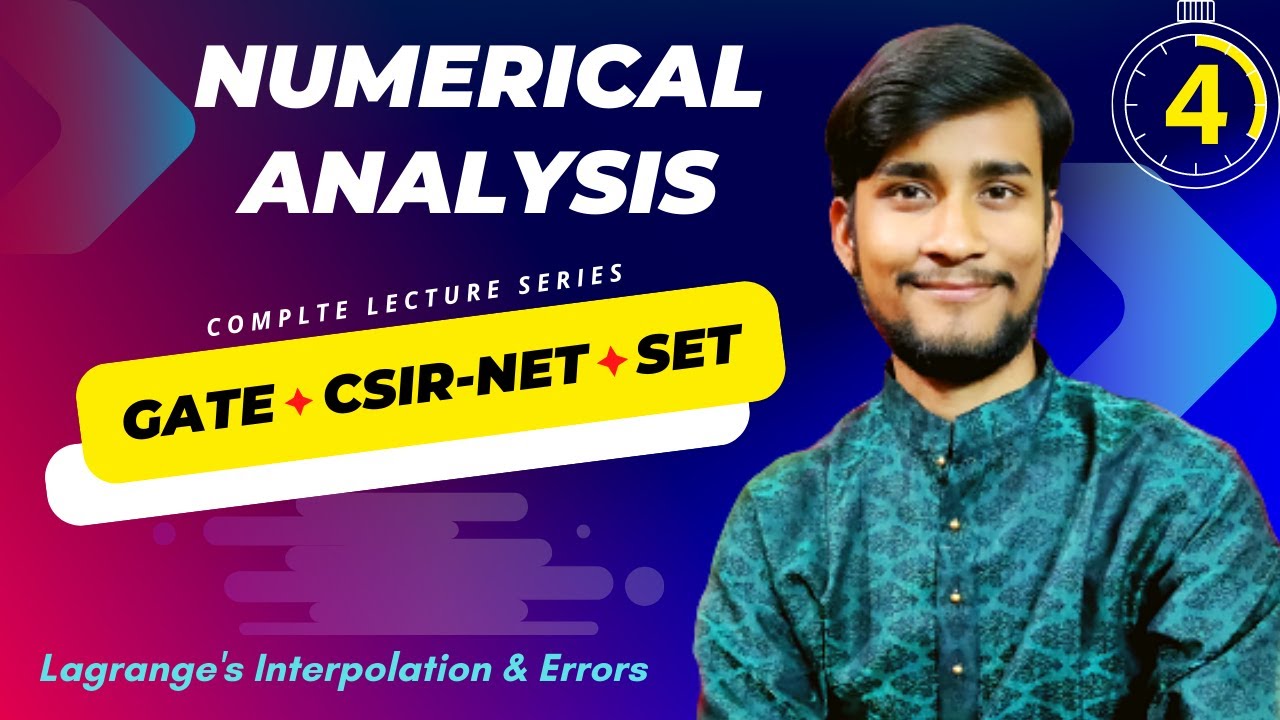 Lagrange's Interpolation & Errors | Numerical Analysis Lecture 4 | The Learning Field
