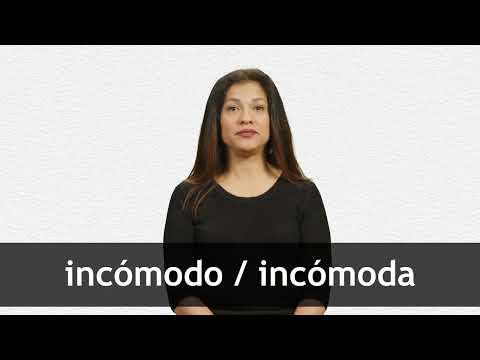 English Translation of “INCÓMODO” | Collins Spanish-English Dictionary