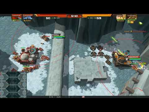 AirMech Strike: 2v2 Lethal Bridge - ProProProPro happydeath v R3ddog scullduggery