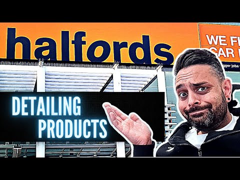 best car detailing products at Halfords - car wash products