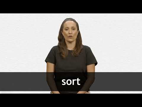 English Translation of “SORT” | Collins French-English Dictionary