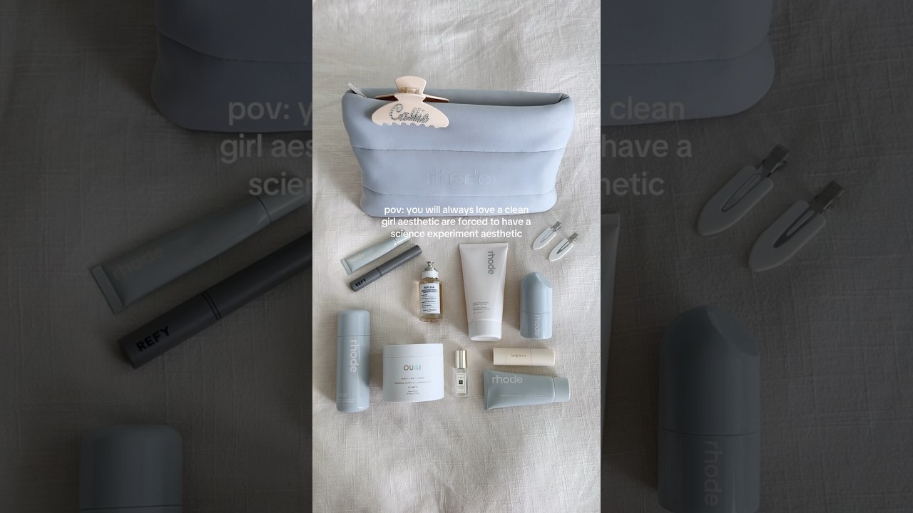 why can’t i just have a cutesy aesthetic #cleangirl #aesthetic #skincare #dermatologist #acne