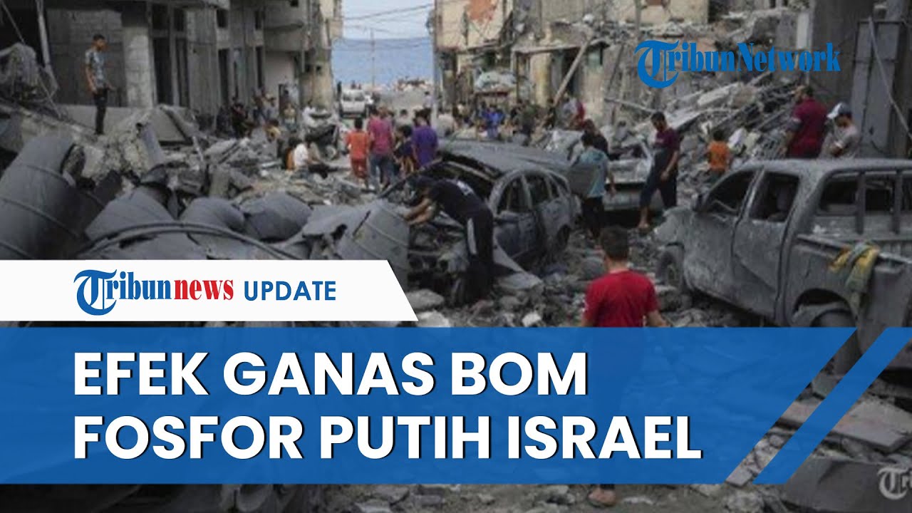 Efek Ganas Bom Fosfor Putih yang Digunakan Israel, Sensasi Terbakar ...