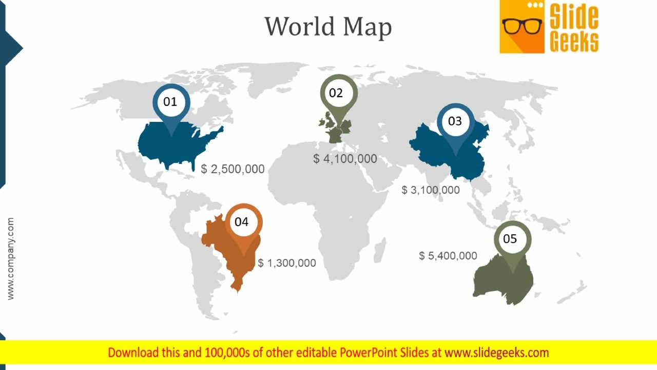 World Map Ppt Powerpoint Presentation Deck