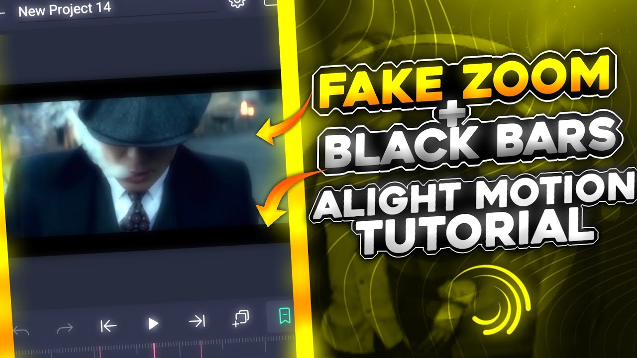 trending Black Bars+Fake Zoom  transition 😳🔥Tutorial | Alight Motion haru efx tutorials