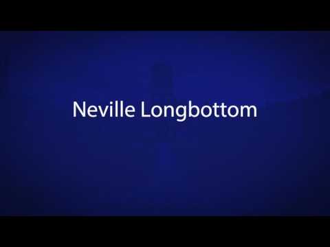 How to pronounce Neville Longbottom [ Harry potter characters]