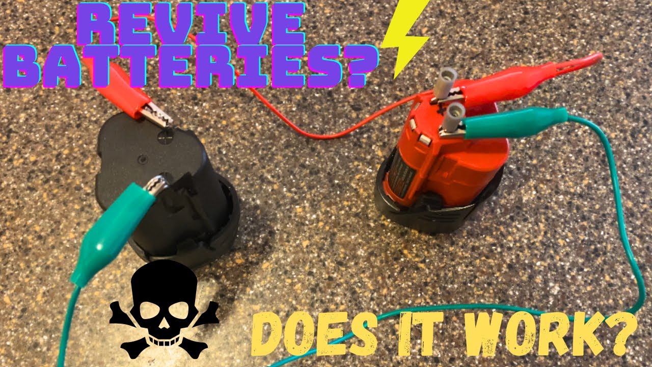 Can You Jump A Tool Battery to Revive It? | Milwaukee M12 Battery Jump
