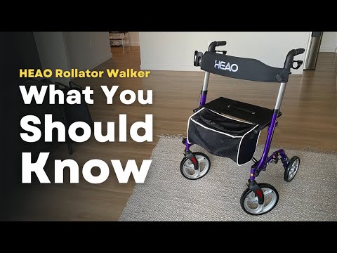 HEAO Rollator Walker Review - Amazon Rollator