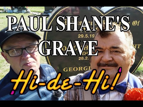 SEE WHERE PAUL SHANE'S BURIED - Hi-De-Hi - FAMOUS GRAVES - FINAL RESTING PLACES