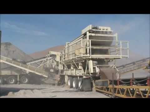 Crushing Granite - CR MVP380 In/Out Cone Plant