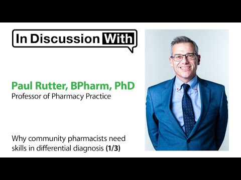 Why community pharmacists need skills in differential diagnosis