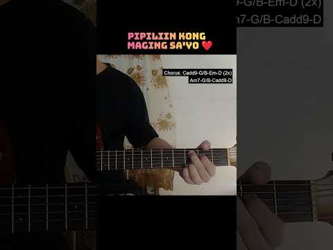 Palagi - Tj Monterde | Guitar Chords Tutorial w/ #chords #guitartutorial #guitarcover #cover #fyp